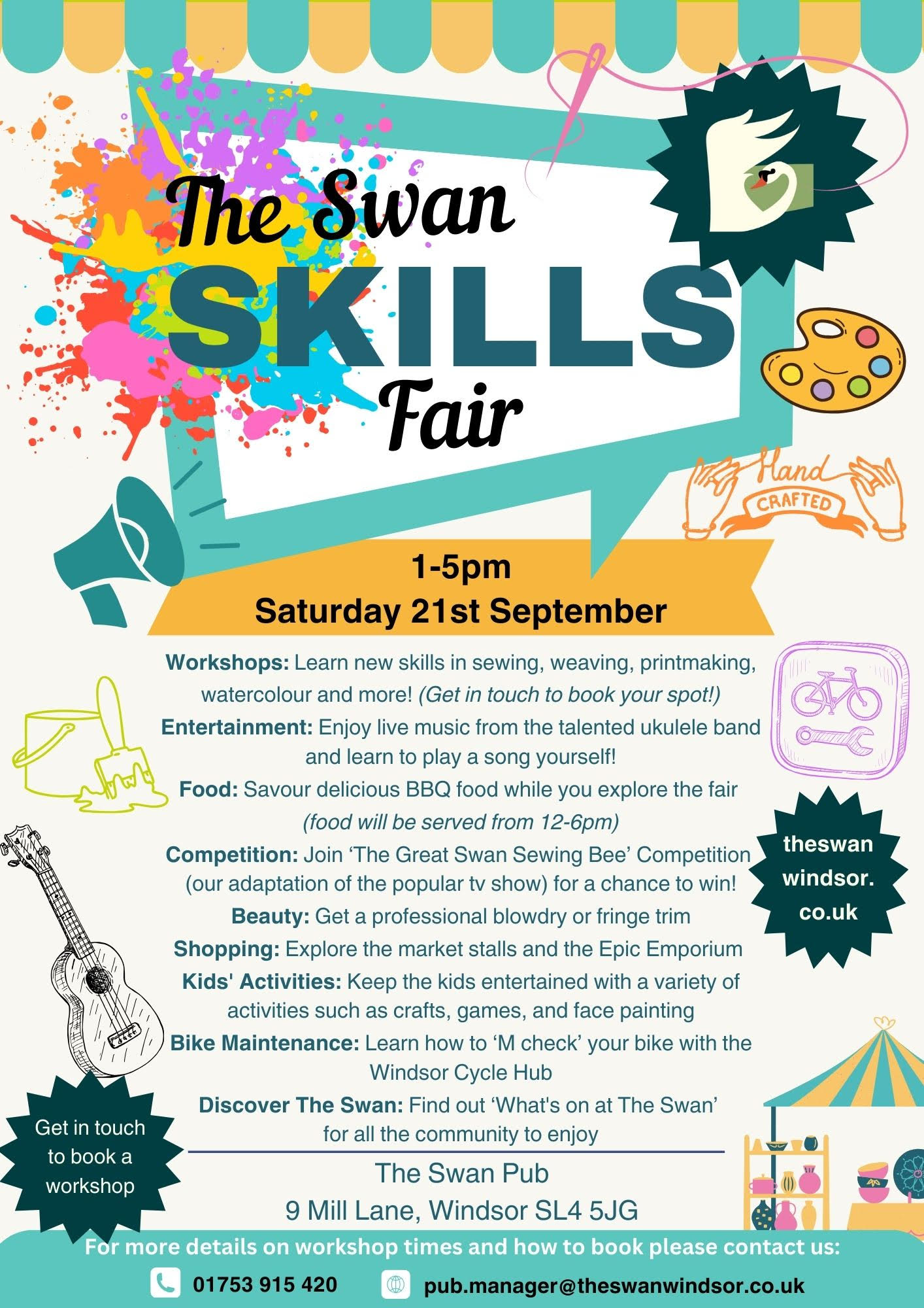 The Swan Skills Fair! – I Love Windsor CIC Directory & Community Forum